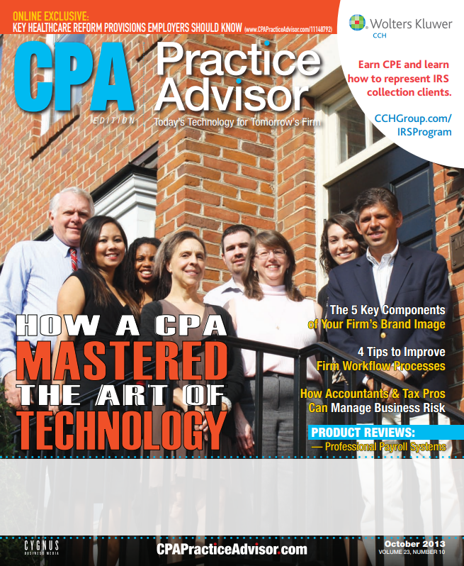 October 2013 - CPA Practice Advisor