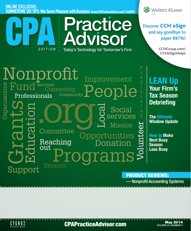 May 2014 - CPA Practice Advisor