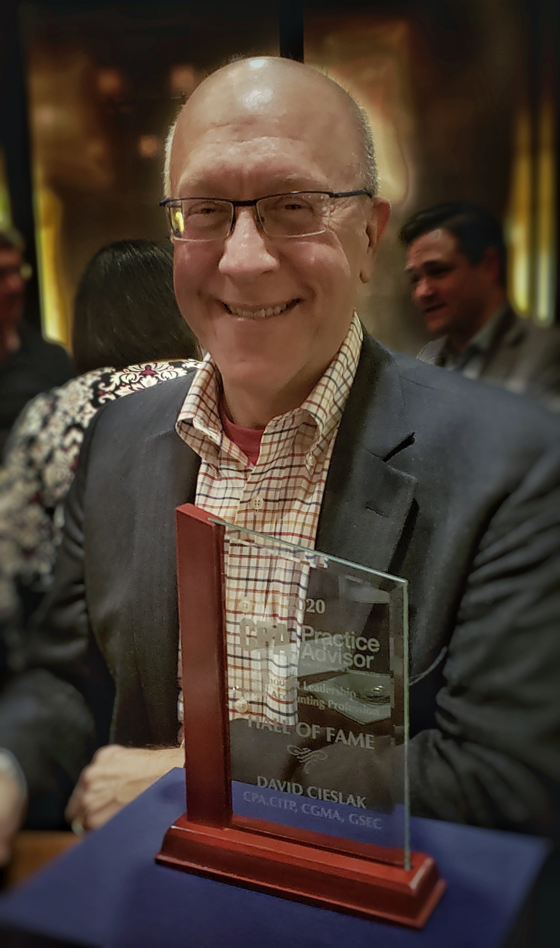 David Cieslak, CPA.CITP, CGMA, GSEC Inducted into Accounting Hall of Fame