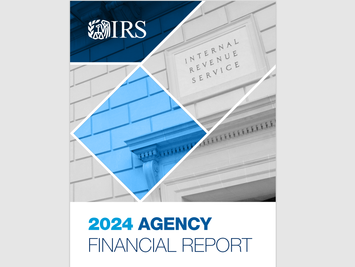 IRS FY 2024 Financial Report Says Longtime Deficiency Resolved - CPA ...