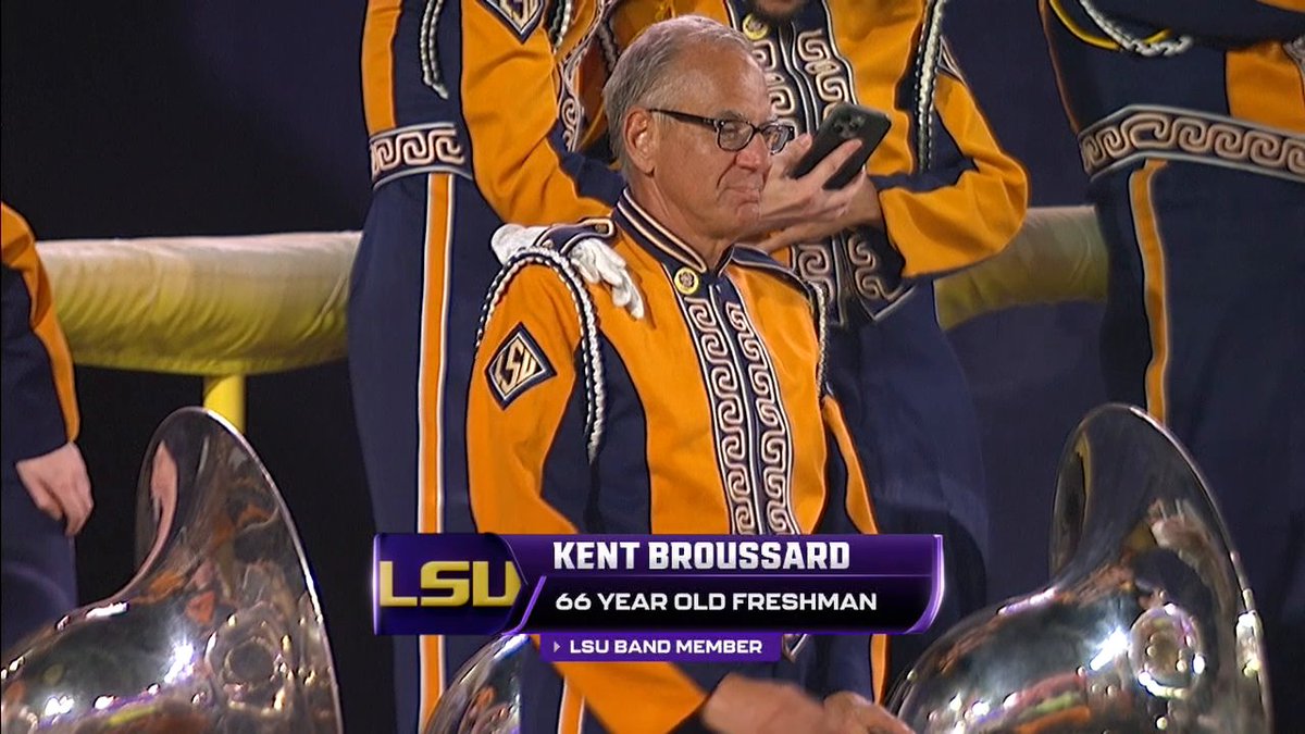 This 66-Year-Old Former Accountant Just Became LSU Tiger Band's Oldest ...