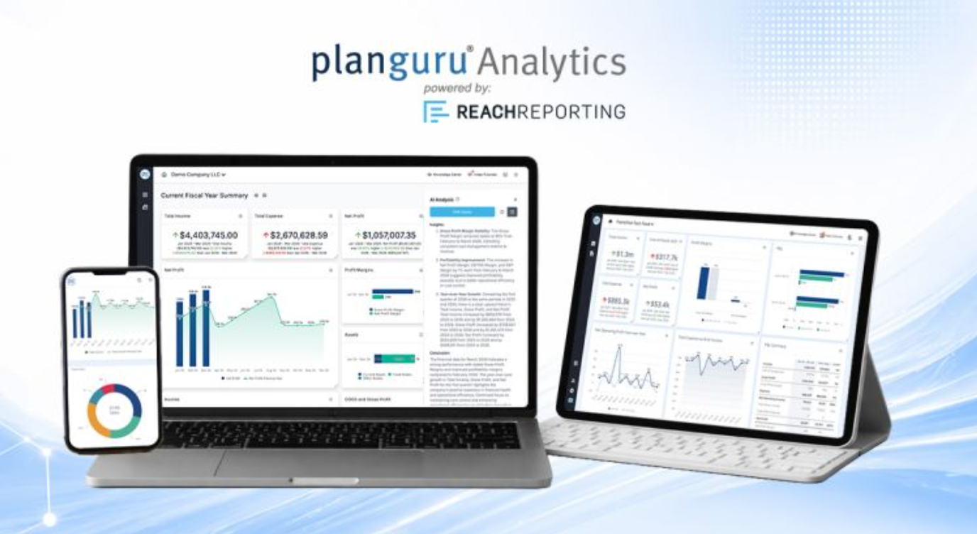 PlanGuru Launches PlanGuru Analytics, Powered by Reach Reporting - CPA ...