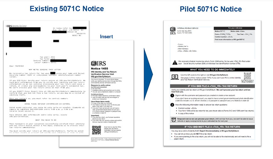 IRS Redesigning Taxpayer Notices to Make Them Easier to Understand ...